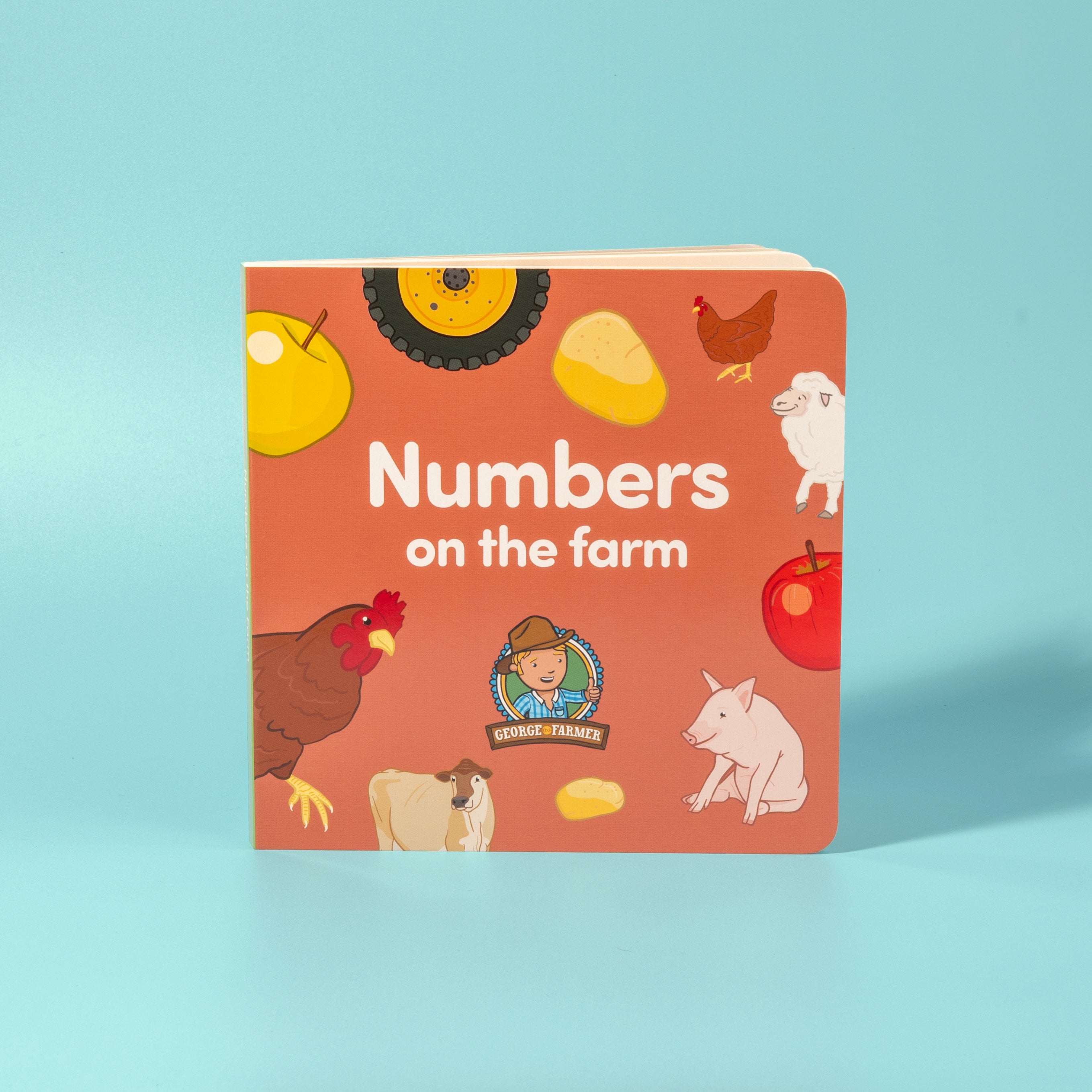 Numbers on the Farm Board Book (2022 Edition) – George the Farmer