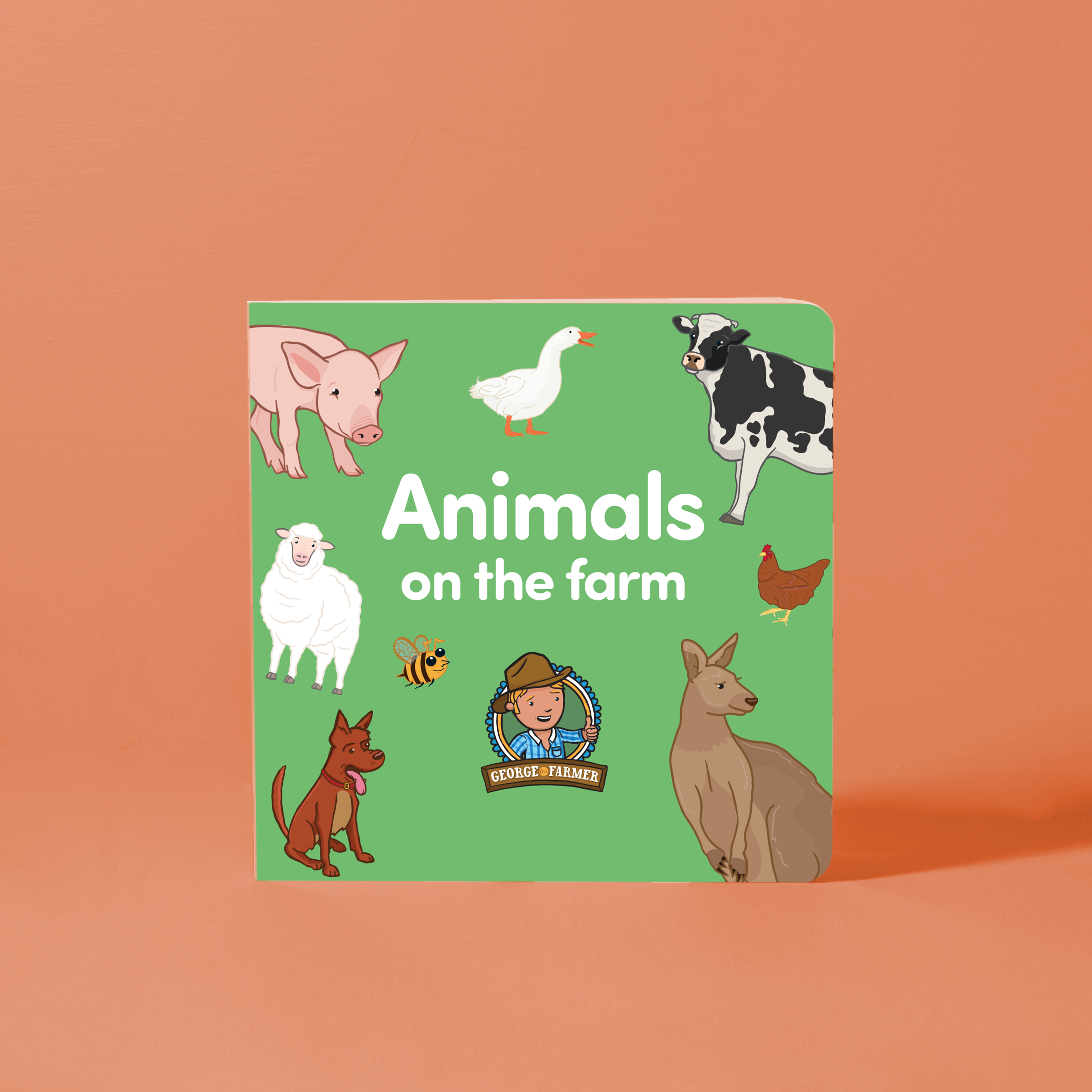 Animals on the Farm Board Book – George the Farmer